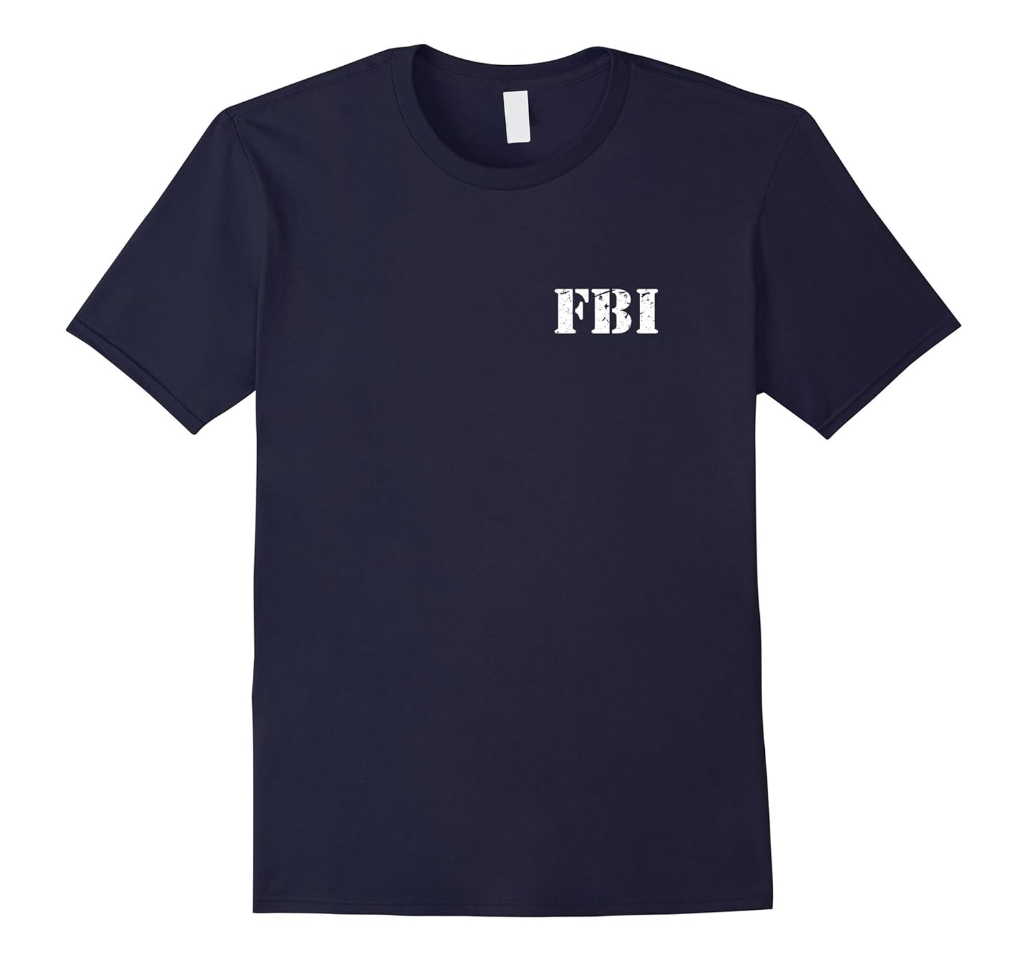 FBI Agent Funny Halloween Costume FBI Tee Shirt white-Art – Artvinatee