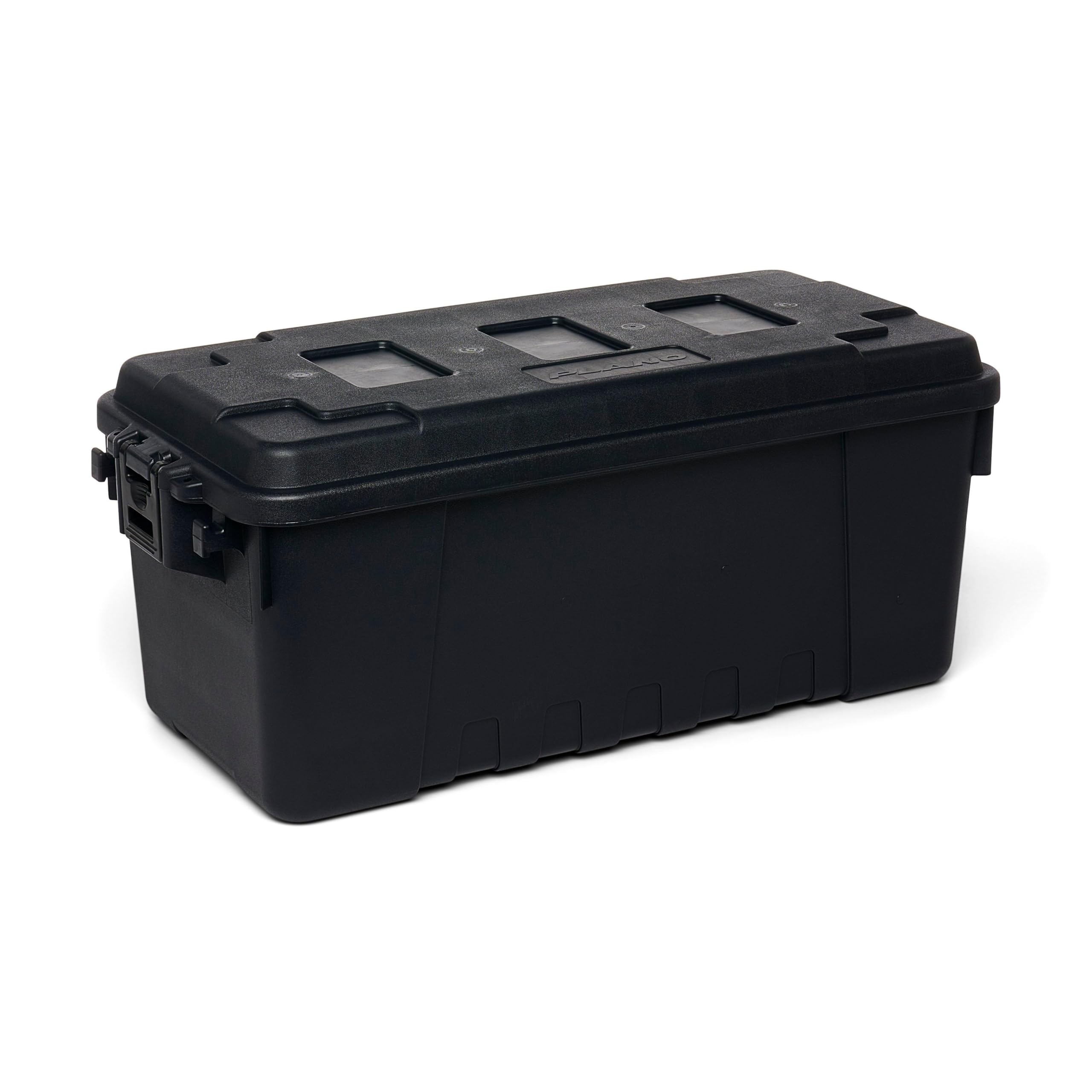 Plano Storage Trunk, Black, Medium, Lockable Storage Box, Airline ...