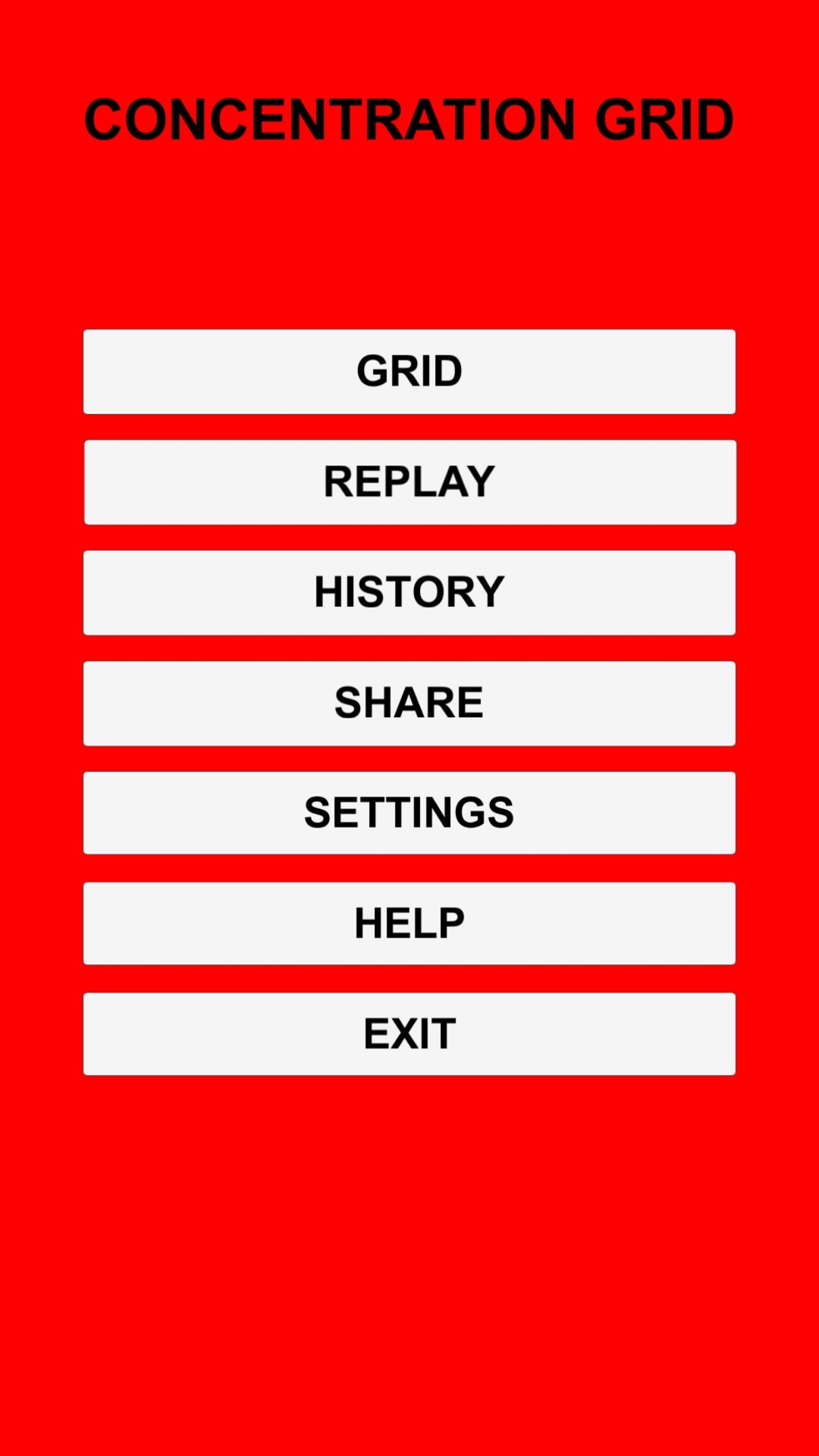 Concentration Grid - mental focus grids:Amazon.in:Appstore for Android