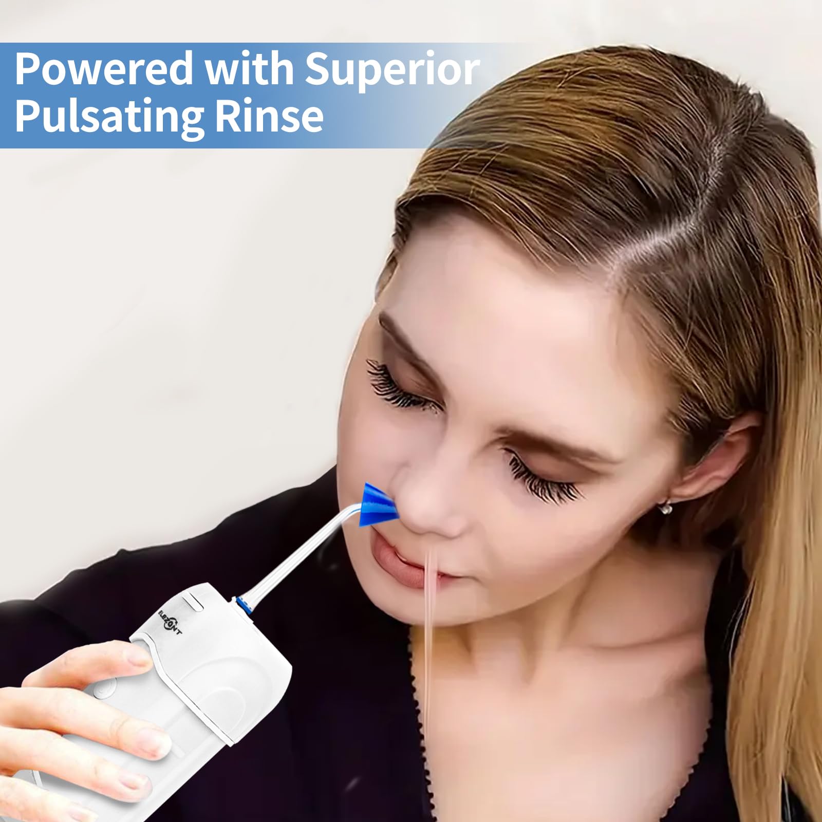 Mua Automatic Oral & Nasal Irrigation System - Cordless Nasal Rinse for ...