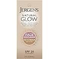 Amazon.com: Jergens Natural Glow Self Tanner Face Moisturizer, SPF 20 ...