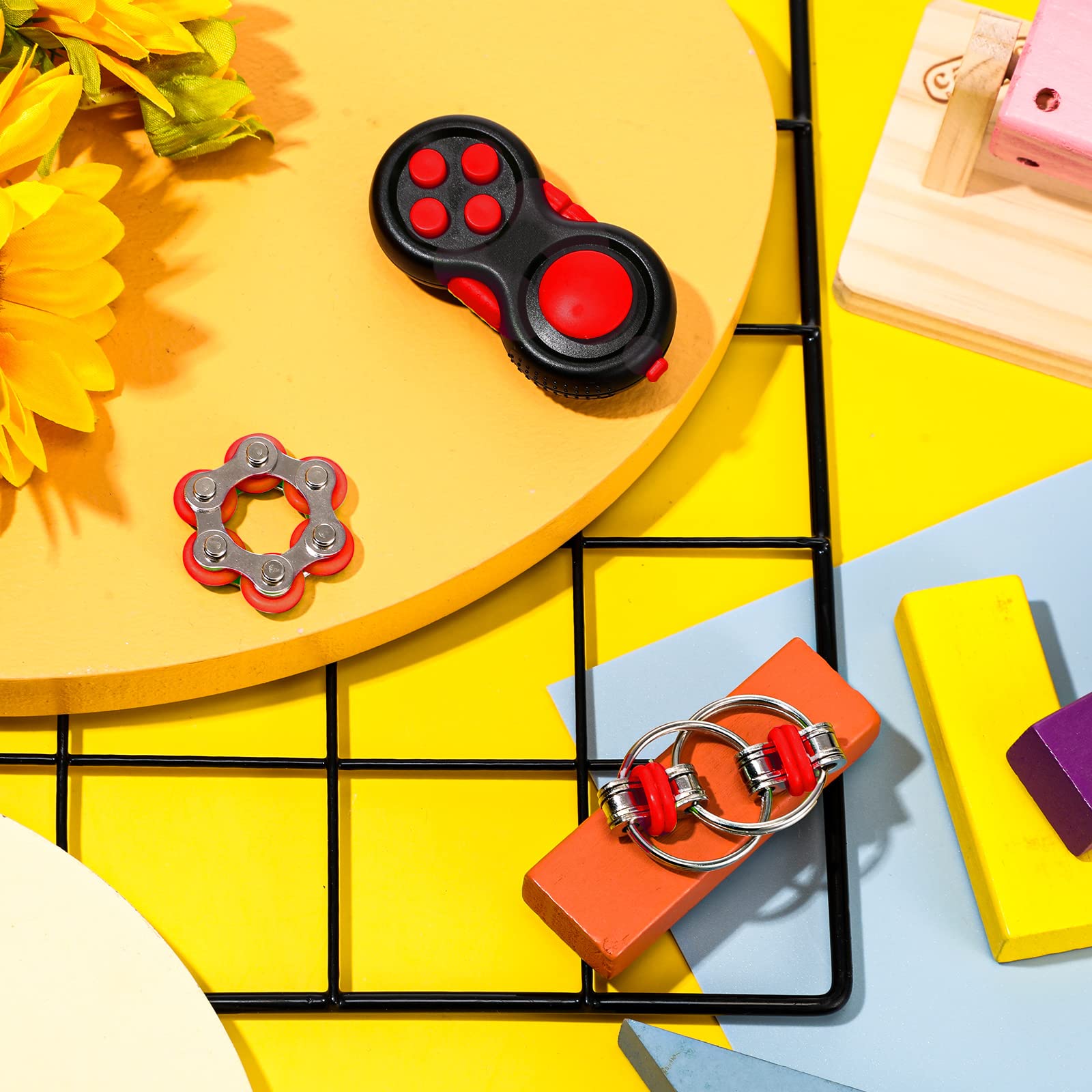 Mua 3 Pcs Fidget Toys Adults Set Handheld Fidgets Controller Pad Game ...