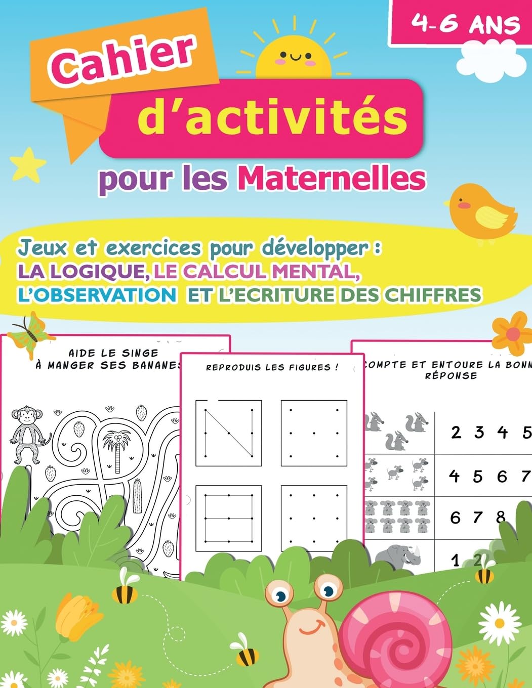 Mua Cahier d'activités pour les maternelles 4-6 ans - Jeux et exercices ...