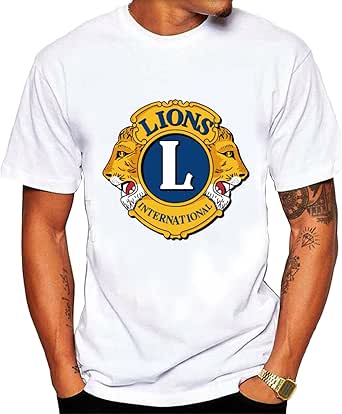 Lions Clubs International LCI adult Man O-Neck Tee shirts: Amazon.ca ...