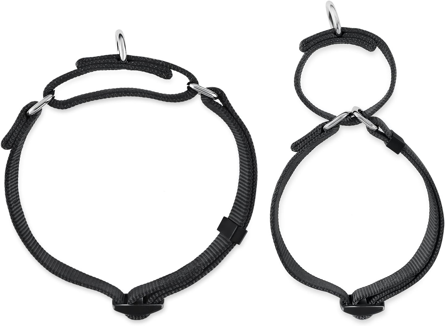 Heavy Duty Nylon Escape-proof Martingale Dog Collar for Large Breeds ...