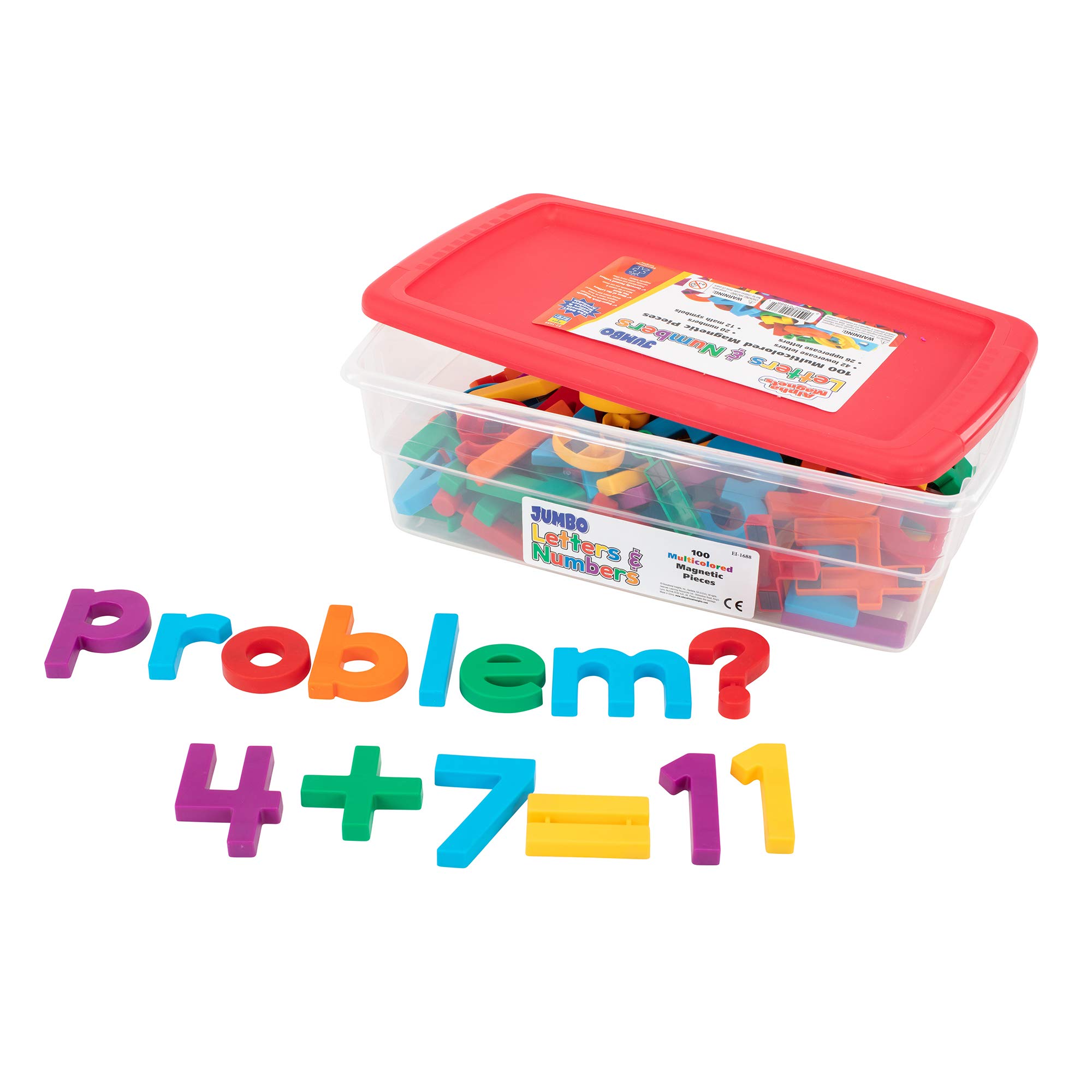 Mua Educational Insights Multicolored Jumbo AlphaMagnets & MathMagnets ...
