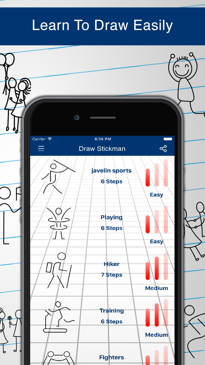 How to Draw a Stickman:Amazon.co.uk:Appstore for Android