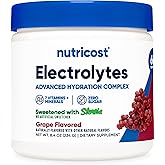 Amazon.com: Nutricost Electrolyte Complex Powder (120 Servings, Grape ...
