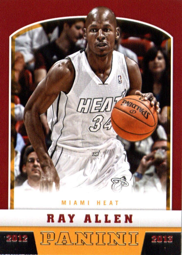 Amazon.com: 2012 Panini Basketball Card (2012-13) #139 Ray Allen Mint ...