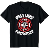 Amazon.com: Kids Future Firefighter Boy Firemen Toddler Fire Fighter T ...