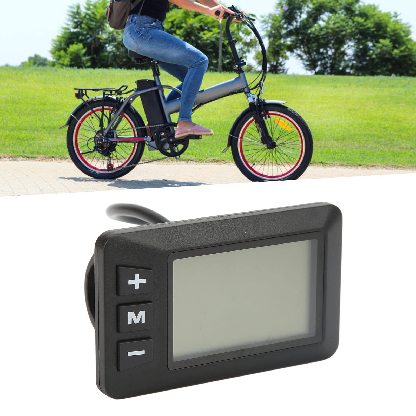 Mua 36V Electric Bike LCD Display Meter Panel Bike Computer Bicycle ...