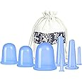 Amazon.com: MAFLY Cupping Therapy Sets 7Pcs Silicone Anti Cellulite Cup Vacuum Suction Massage ...