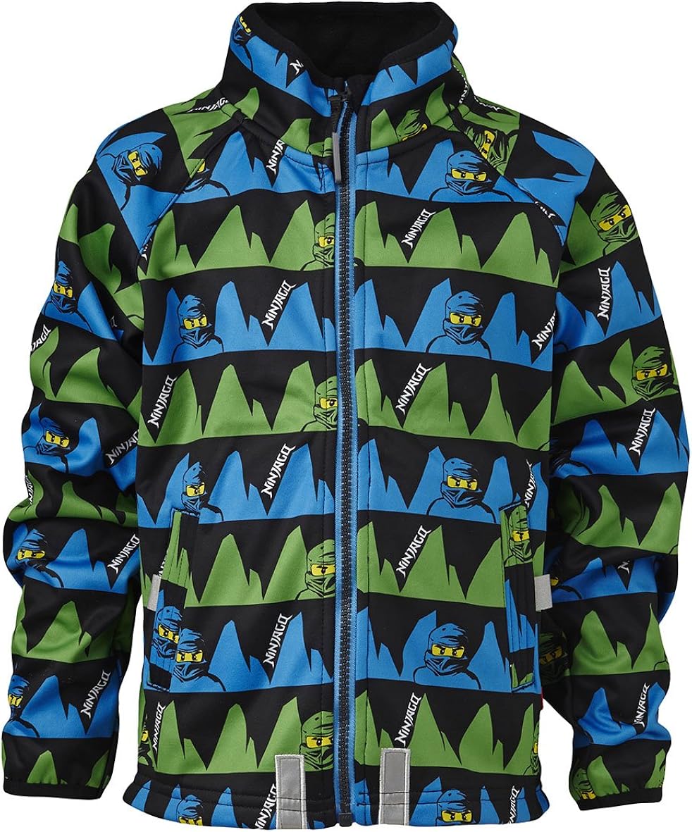 LEGO Wear Boys Quilted Long Sleeve Jacket Black - Schwarz (993 DARK ...