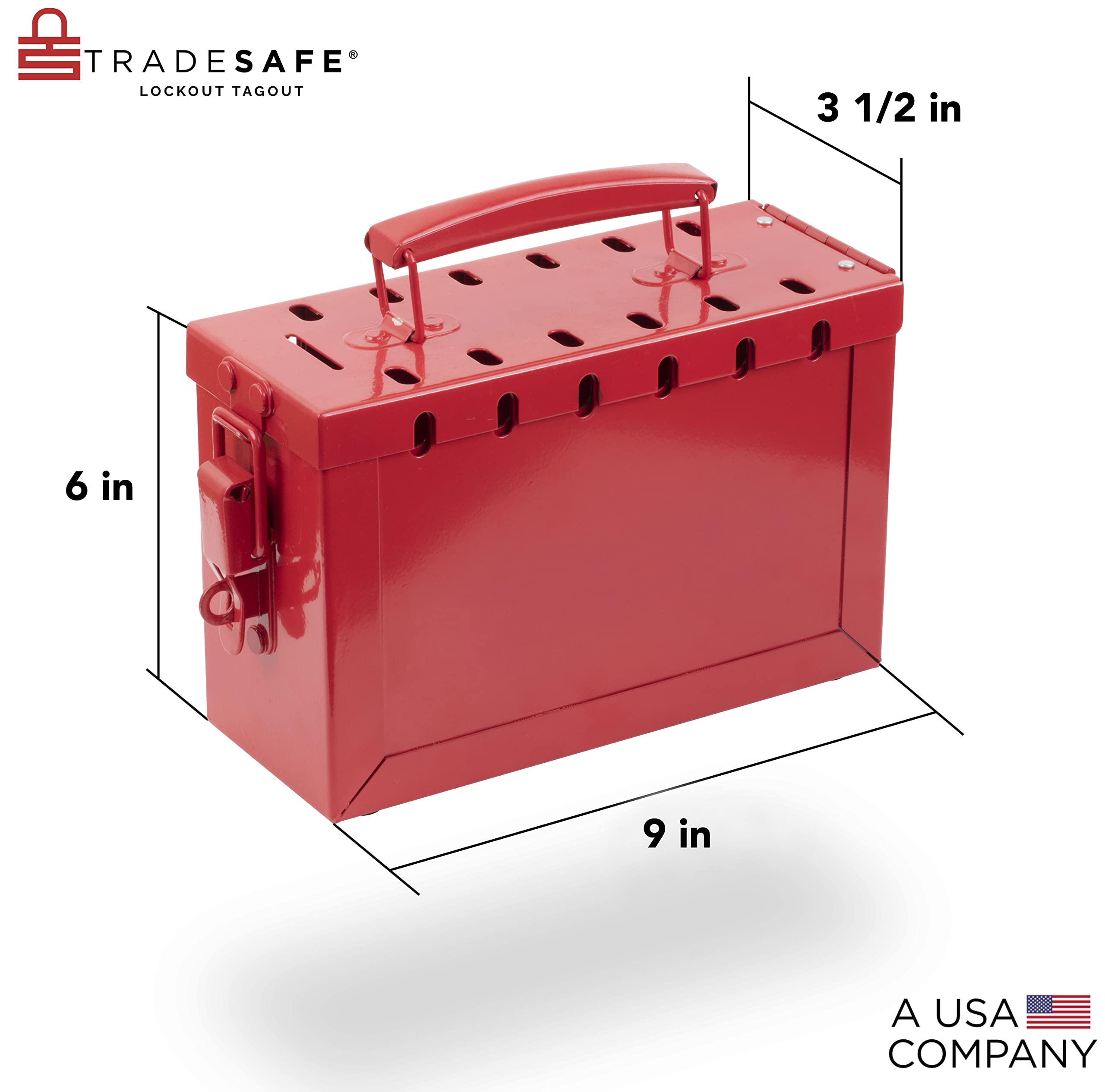 Mua TRADESAFE Lockout Tagout Group Lock Box - Premium LOTO Group Box ...