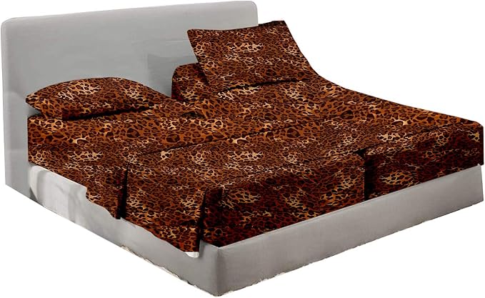 Amazon.com: Split King Sheets 5 Pieces - Split King Sheets Sets for ...