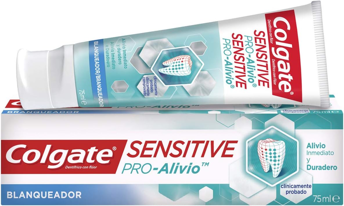 Colgate Sensitive Pro Alivio Blanqueador Toothpaste, 75 ml: Amazon.co ...