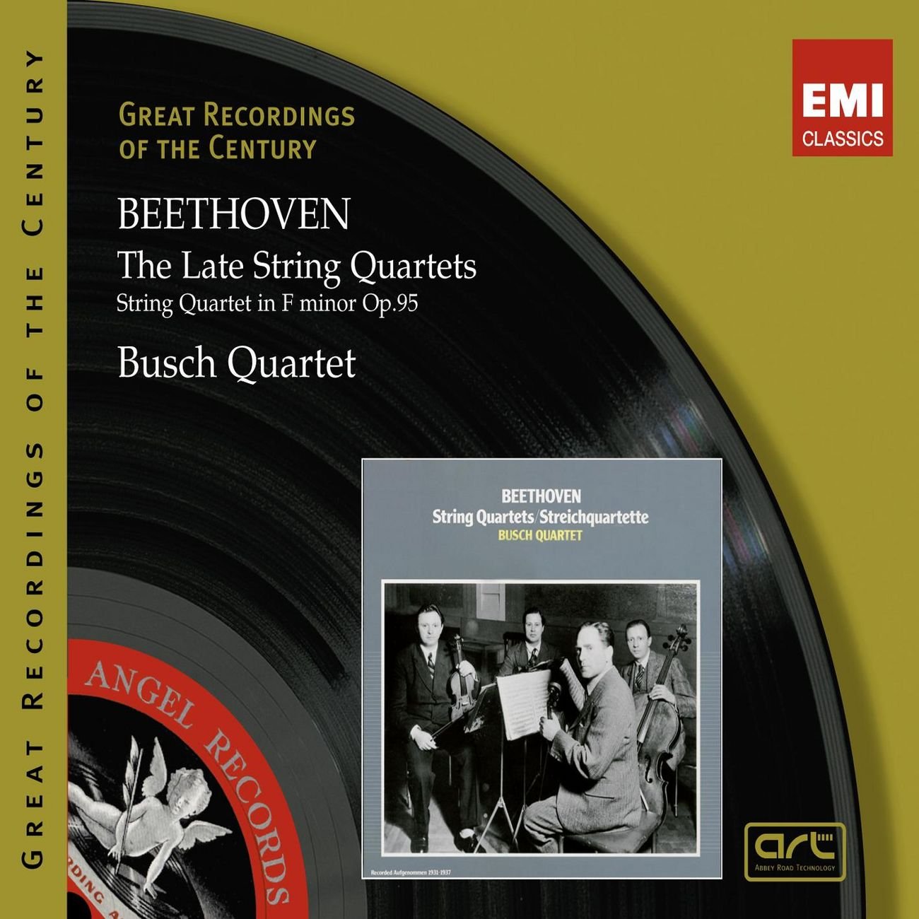 Beethoven: The Late String Quartets: Busch Quartet: Amazon.es: Música