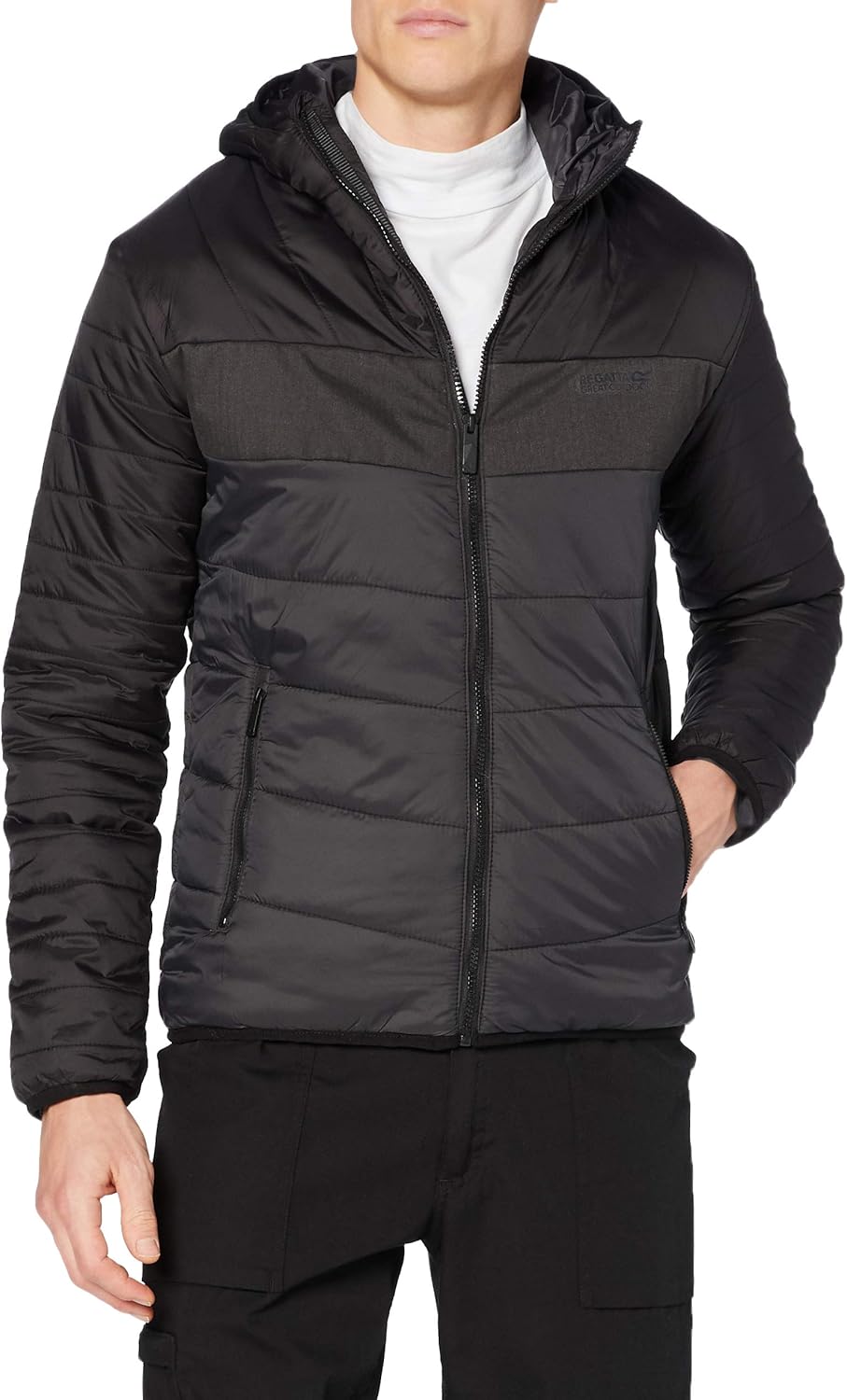 Regatta Frostblast Chaqueta Acolchada Ligera, Repelente Al Agua, Con ...