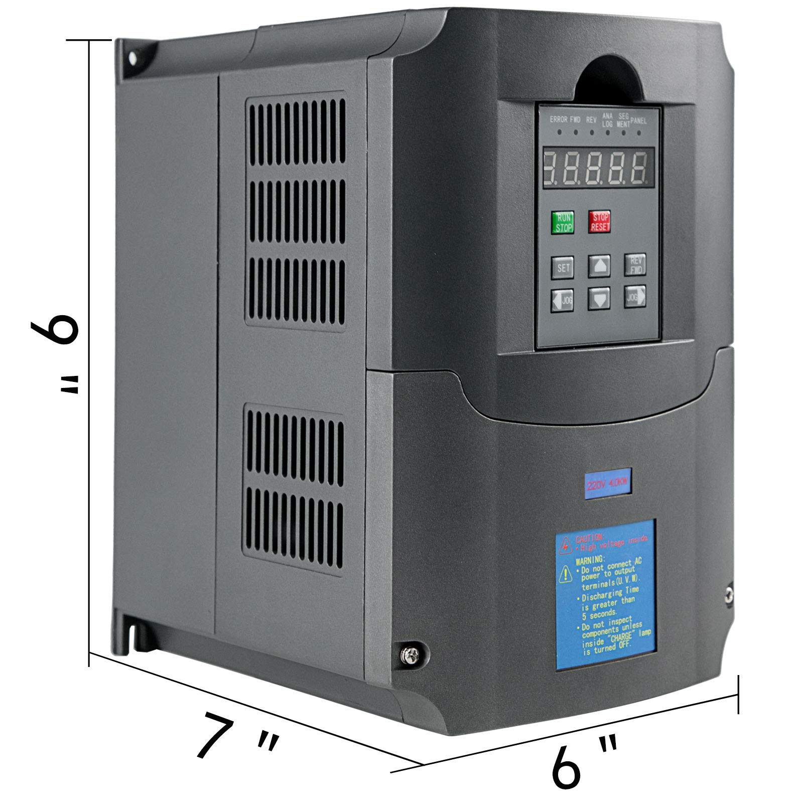 Mua VEVOR Spindle Motor 4KW Square Air Cooled Spindle Motor ER25 18000RPM Collect & VFD Variable ...