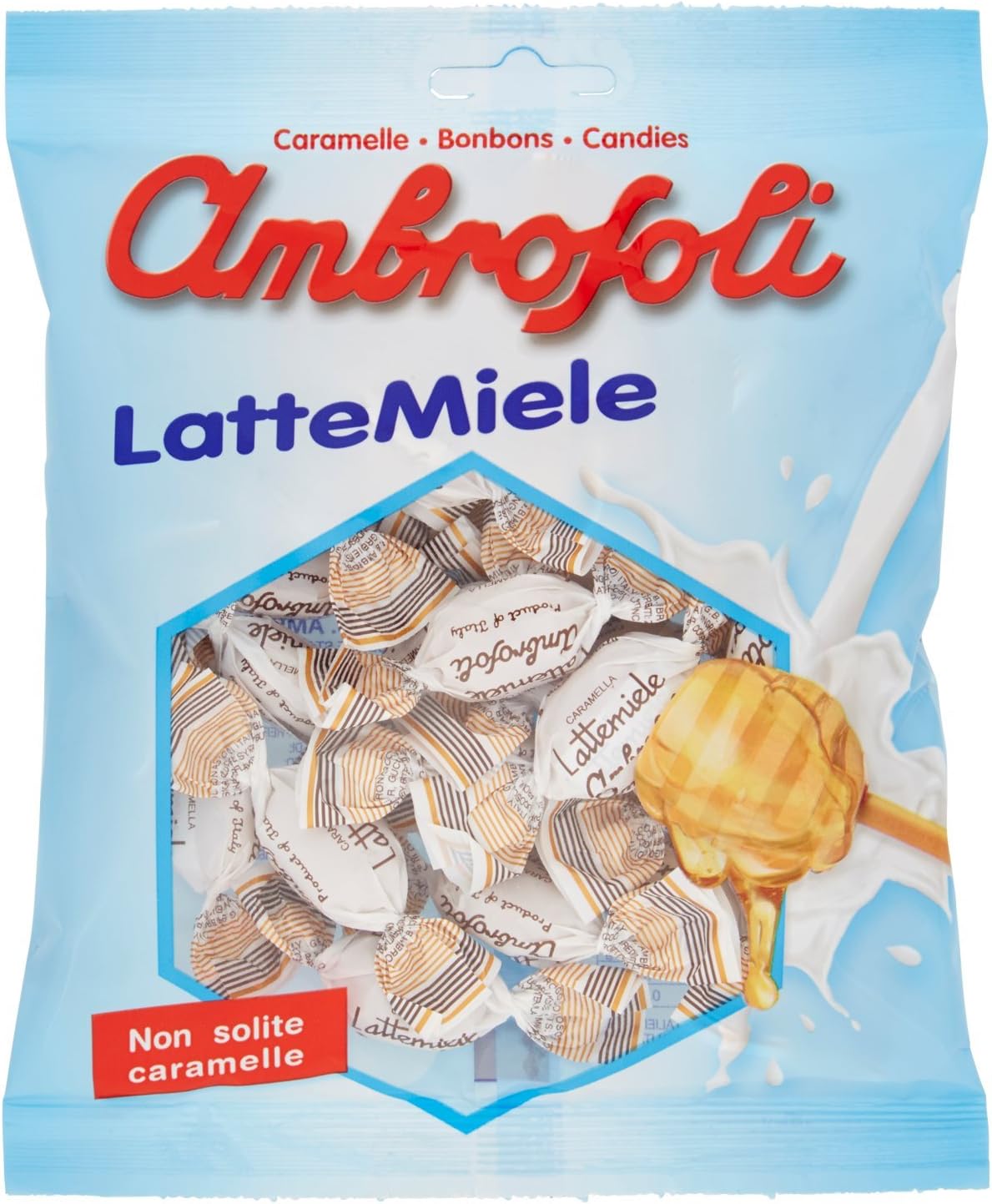 Ambrosoli Caramelle Lattemiele - 5 pezzi da 135 g [675 g]: Amazon.it ...