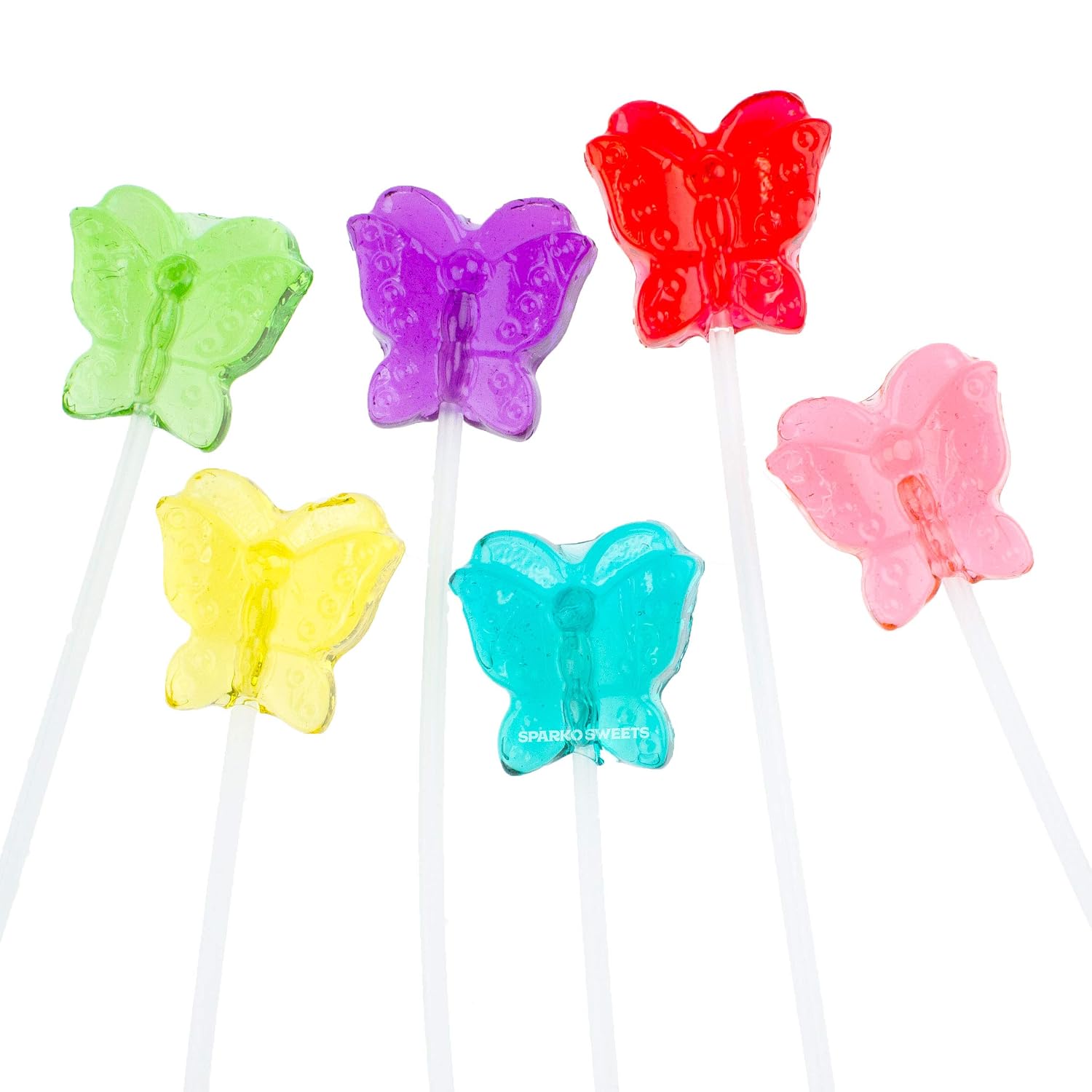 Amazon.com : Twinkle Pops Lollipop, Butterfly Shapes, (Pack of 120 ...