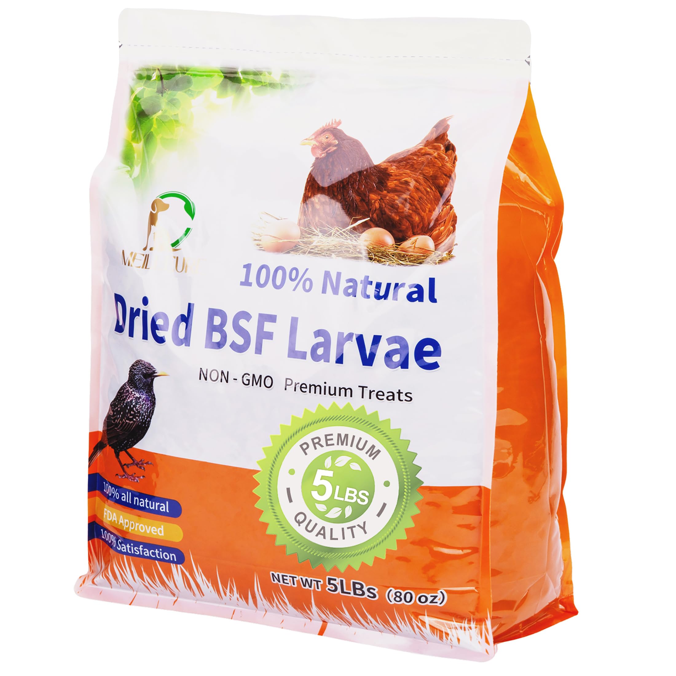 Mua 5lbs Dried Black Soldier Fly Larvae for Chickens - 100% Natural BSF ...