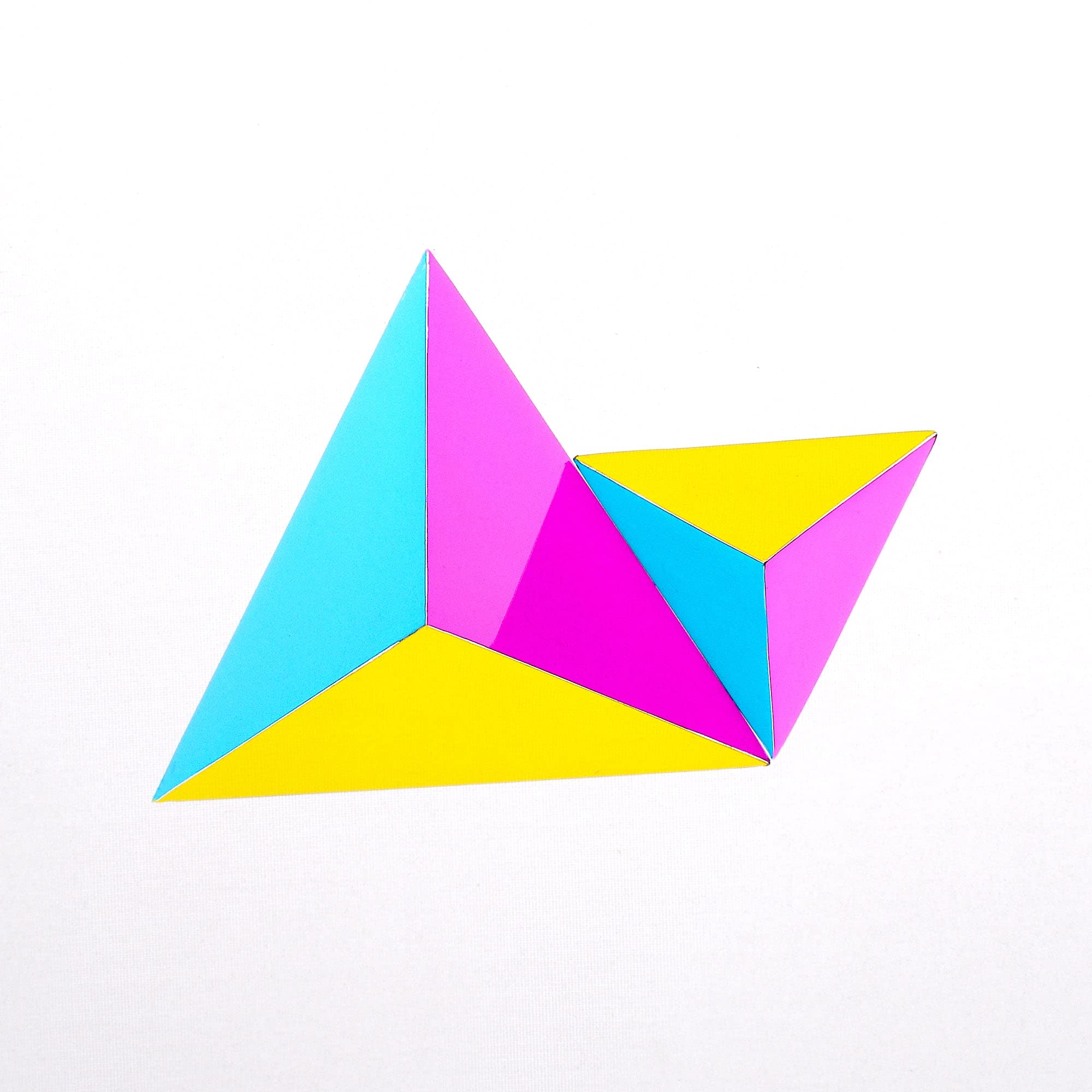 Mua CMY Cubes The Ignis (50mm) - Cyan, Magenta & Yellow Polyhedron ...