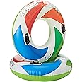 Amazon.com: Intex Inflatable Color Whirl Floating Tube Raft w/Handles ...
