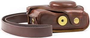 Amazon.com : MegaGear "Ever Ready" Protective Leather Camera Case, Bag ...