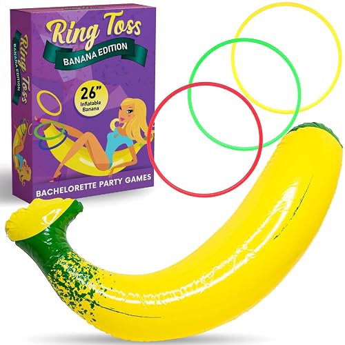 Inflatable Banana Ring Toss Game for Bachelorette Party - Bachelorette ...