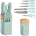 Amazon.com: Tasty Kitchen Knife Set with Block, Cutlery Set includes ...