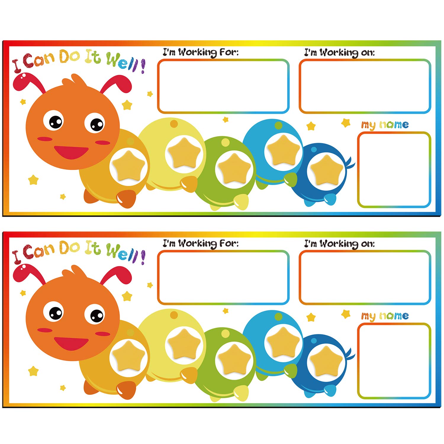 Buy Caterpillar Token Board Reward and Responsibility Chart Token Board ...