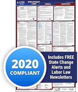 Amazon.com : 2020 Puerto Rico Labor Law Poster, All-in-One OSHA ...