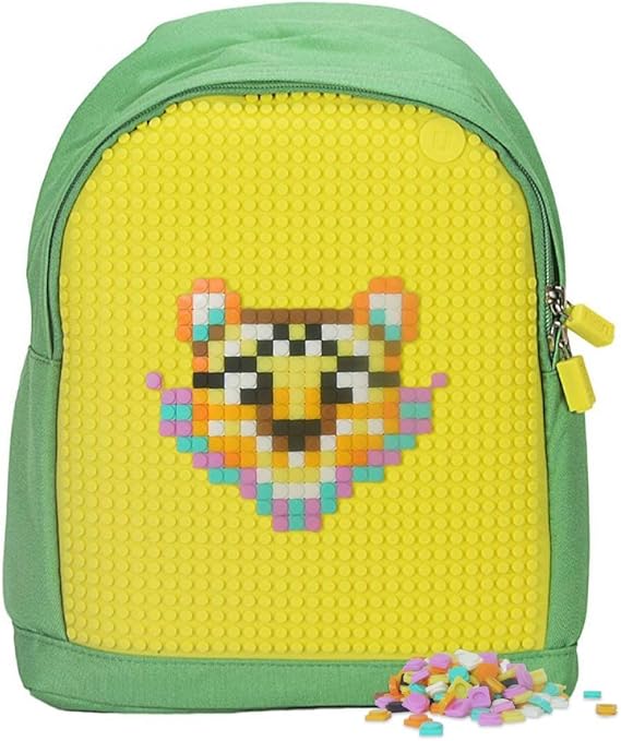 Upixel Mini Backpack - DIY Pixel Art - Kid's School Bag - Green ...
