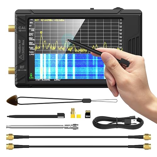 Spectrum Analyzer, 2023 Upgraded TinySA Ultra Spectrum Analyzer with 4. ...