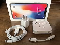 Amazon.com: Apple iPhone X, Fully Unlocked 5.8", 64 GB - Silver: Cell ...