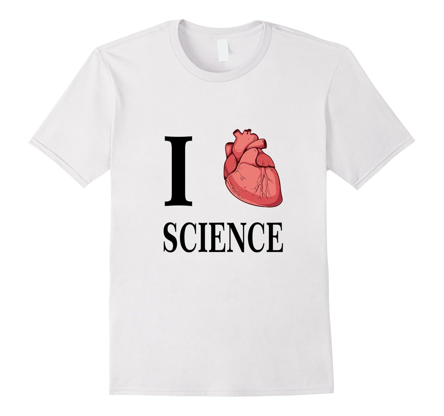 I Heart Science Love Biology Anatomy Tee Shirt T-Shirt-Art – Artvinatee