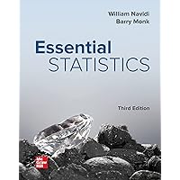 Amazon.com: Essential Statistics: 9781260359794: Navidi, William, Monk ...