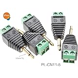 Amazon.com: Philmore Premium 5 Pin In-line Female Connector : T612C ...