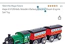 Amazon.com: Hape Railway Steam-Era Passenger Train : Toys & Games