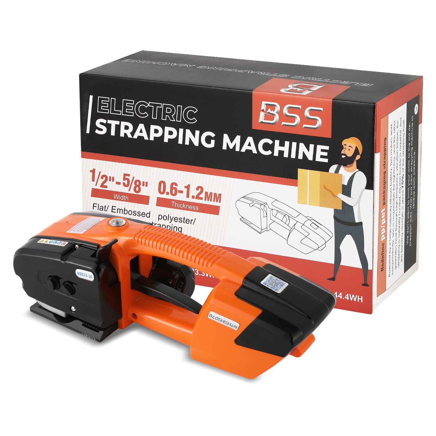 Mua BAOSHISHAN Electric Strapping Tool for 1/2 in-5/8 in PP PET Straps ...