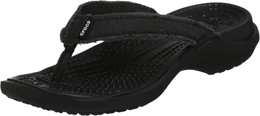Amazon.com: Crocs Women's Capri Canvas Flip-Flop: Shoes