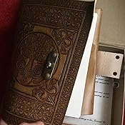 Leather Journal Handmade by DreamKeeper - Celtic Embossed Travel ...