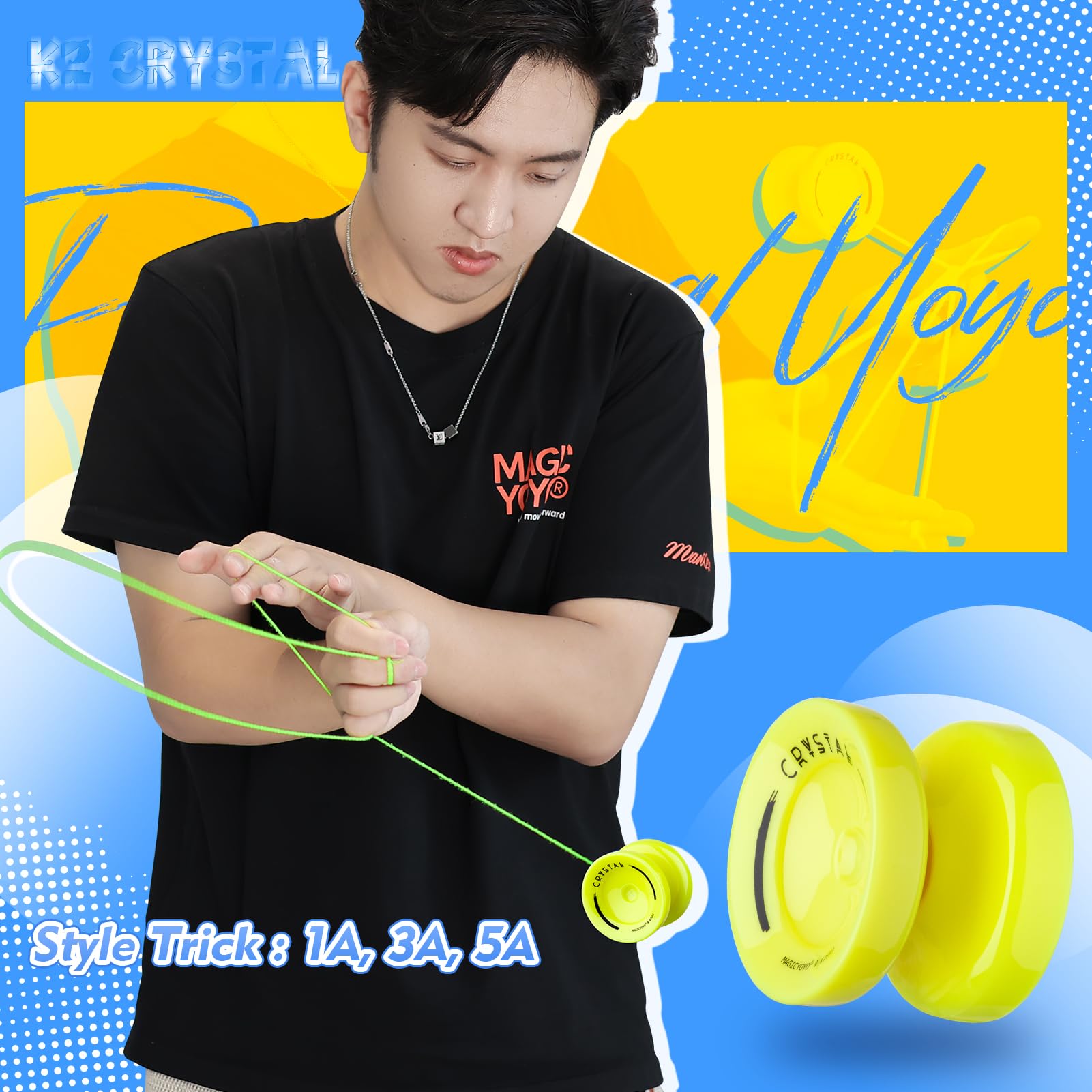 Mua MAGICYOYO K2 Yoyo for Kids, Responsive Yoyo Professional Plastic ...
