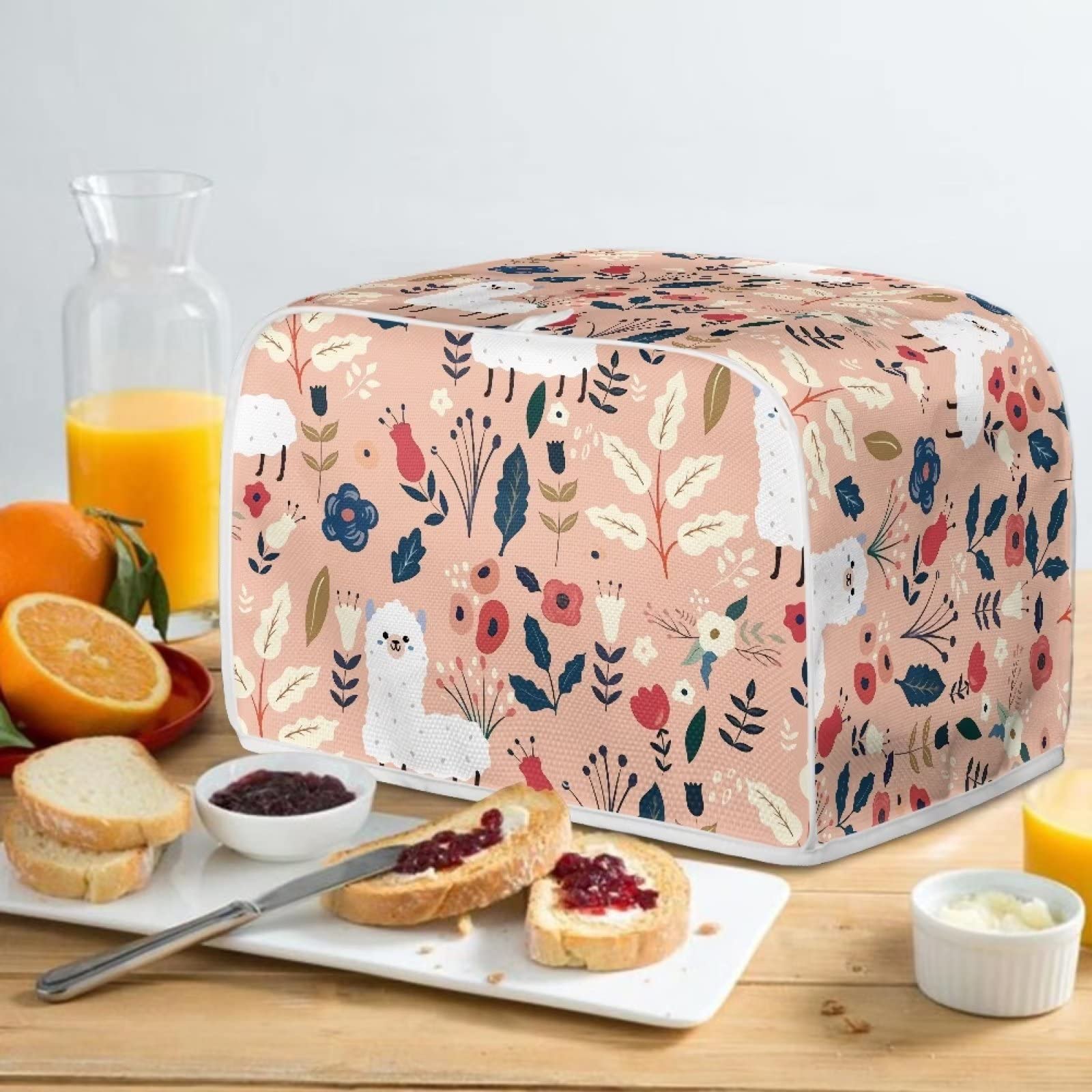 JEOCODY Tie Dye Turtle Toaster Bread Maker Cover Toaster Cover Fits For ...