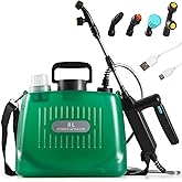 Amazon.com : 2 Gallon Weed Sprayer,Battery Powered Sprayer with 3 Mist ...