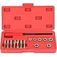 Amazon.com: Metric Thread Chaser Set, 15Pcs Thread Cleaning Tool ...