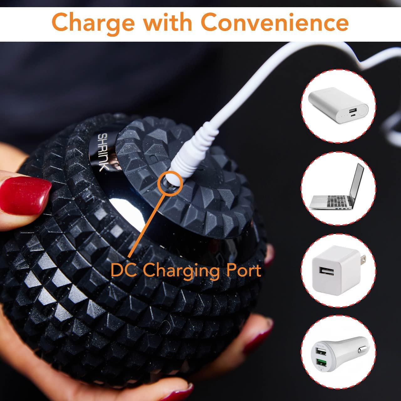Mua shrink Vibrating Massage Ball with 4-Speeds - Deep Tissue Trigger ...