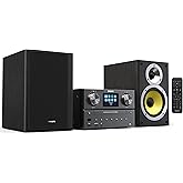 Amazon.com: Panasonic Compact Stereo System with CD Player, Bluetooth ...