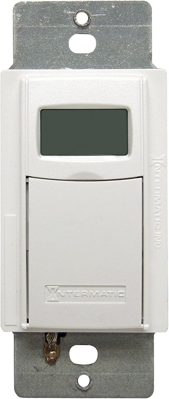 Intermatic EI600WC Decorator Digital In-Wall 7-Day Astronomic Timer ...